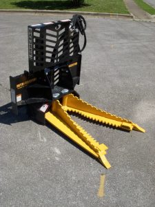 Danuser Intimidator Tree and Post Puller Fits Skid Steer Quick Attach ...