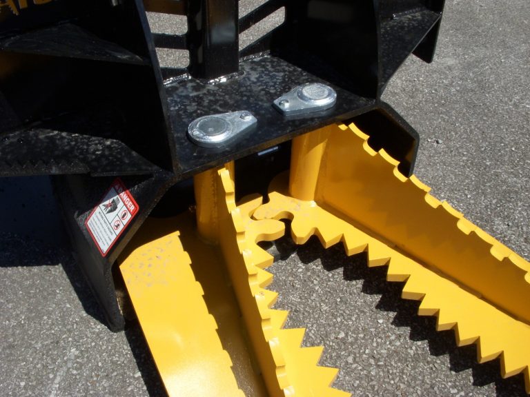 Danuser Intimidator Tree and Post Puller Fits Skid Steer Quick Attach ...