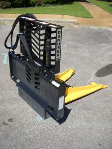Danuser Intimidator Tree and Post Puller Fits Skid Steer Quick Attach ...