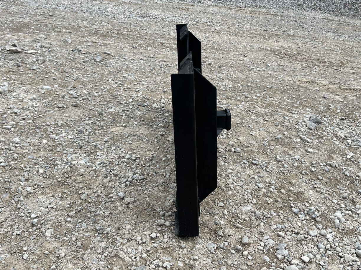 Skid Steer Quick Attach to Trailer Receiver Hitch Attachment – Free ...