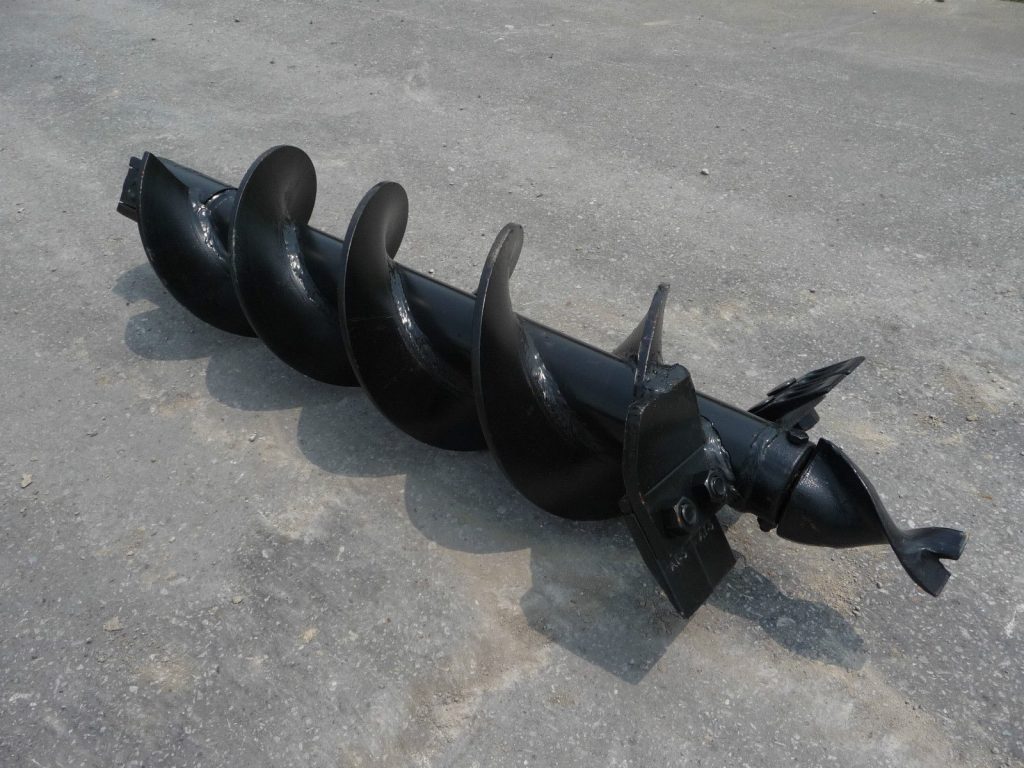 9″ Round Auger Bit – Lowe – Skid Steer Attachment Depot