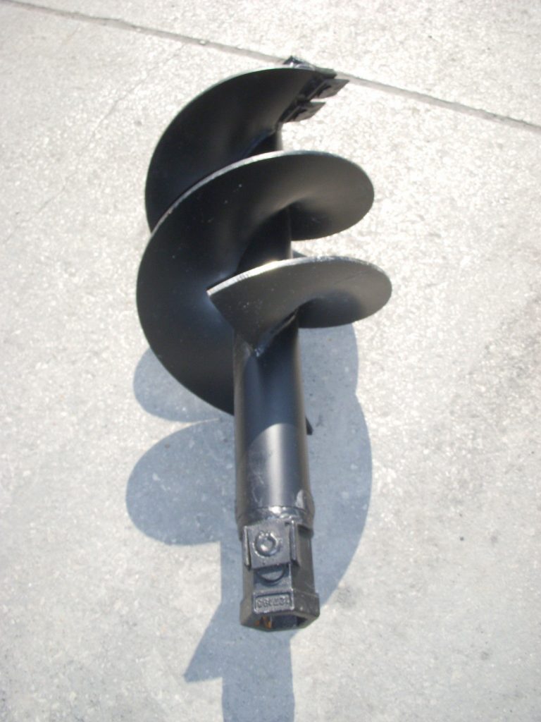 15″ Round Auger Bit – Lowe – Skid Steer Attachment Depot