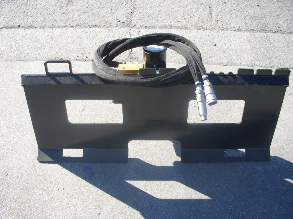 Danuser T3 Tee Post Driver 3″ Diameter Fits Skid Steer Quick Attach ...