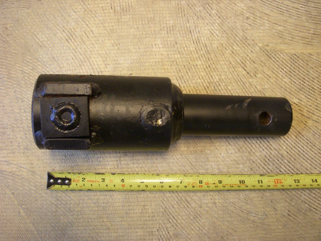 Lowe Auger Bit Adapter – 2-9/16″ Round to 2″ Round – Skid Steer ...