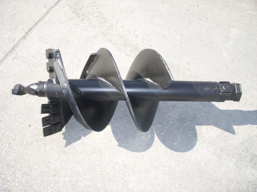 15″ Round Auger Bit – Lowe – Skid Steer Attachment Depot