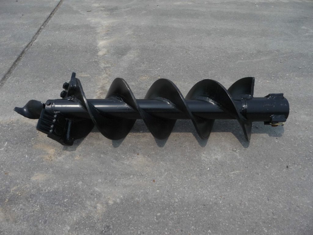 9″ Round Auger Bit – Lowe – Skid Steer Attachment Depot