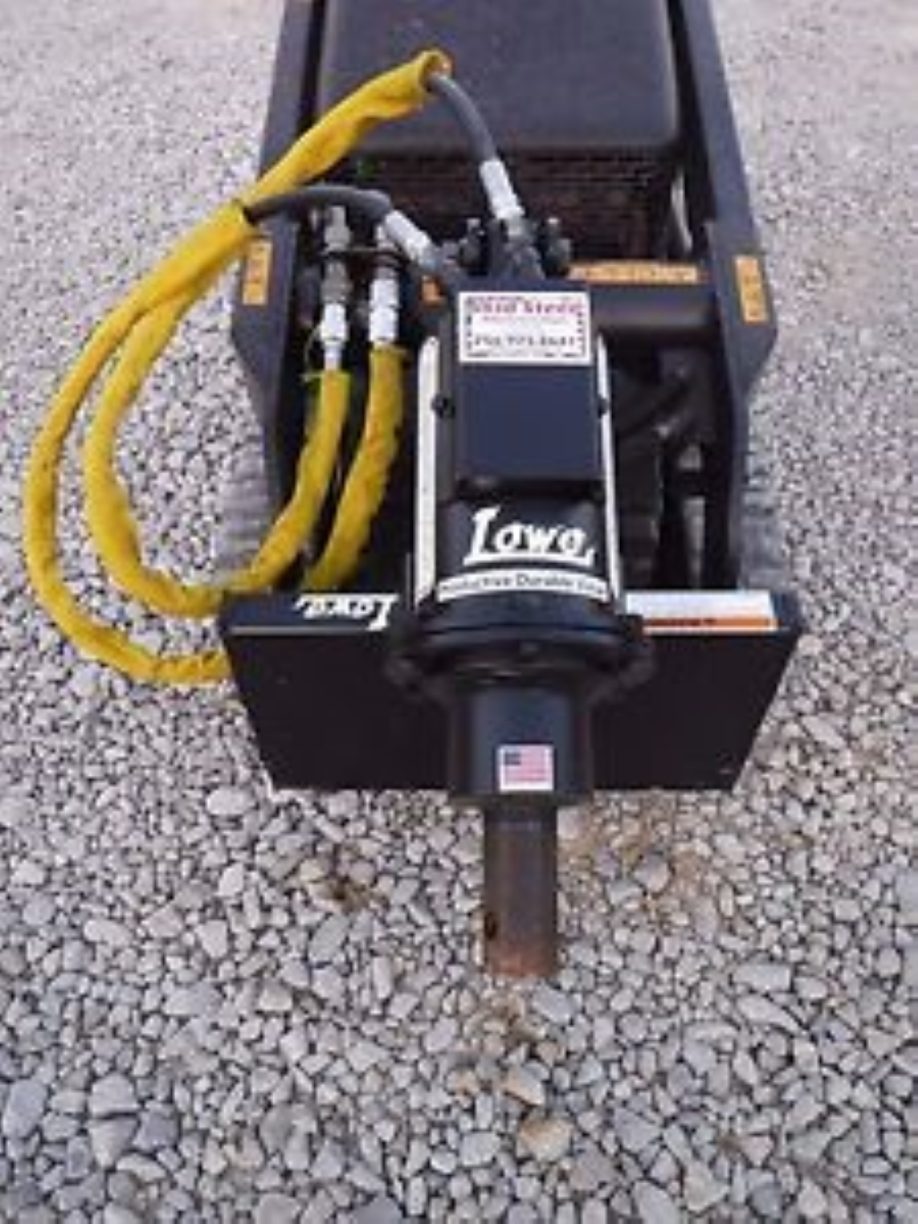 Lowe TJ100 Hex Auger Drive Fits Mini Skid Steer – Skid Steer Attachment ...