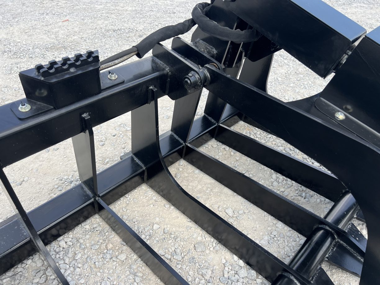 72″ Extreme Duty Root Rake Grapple Attachment Fits Skid Steer Quick ...