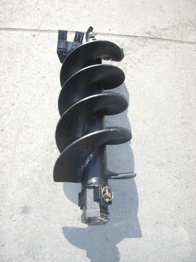 12″ Round Auger Bit – Lowe – Skid Steer Attachment Depot