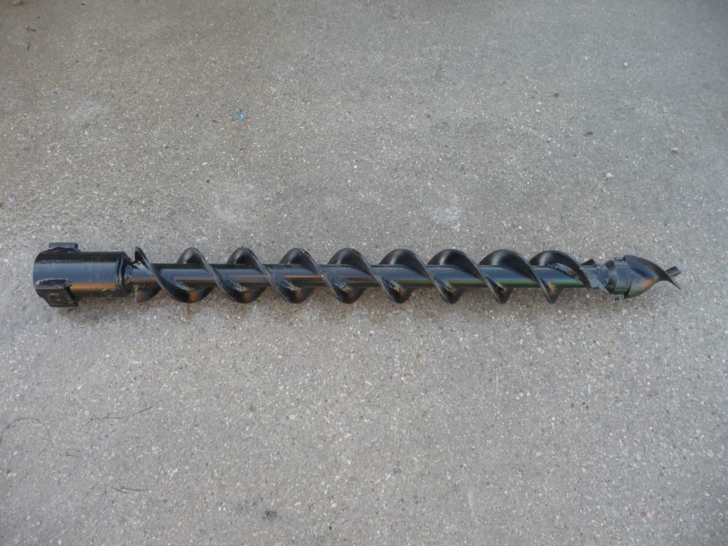 4″ Round Auger Bit – Lowe – Skid Steer Attachment Depot
