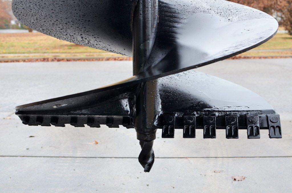 36″ Round Auger Bit – Lowe – Skid Steer Attachment Depot