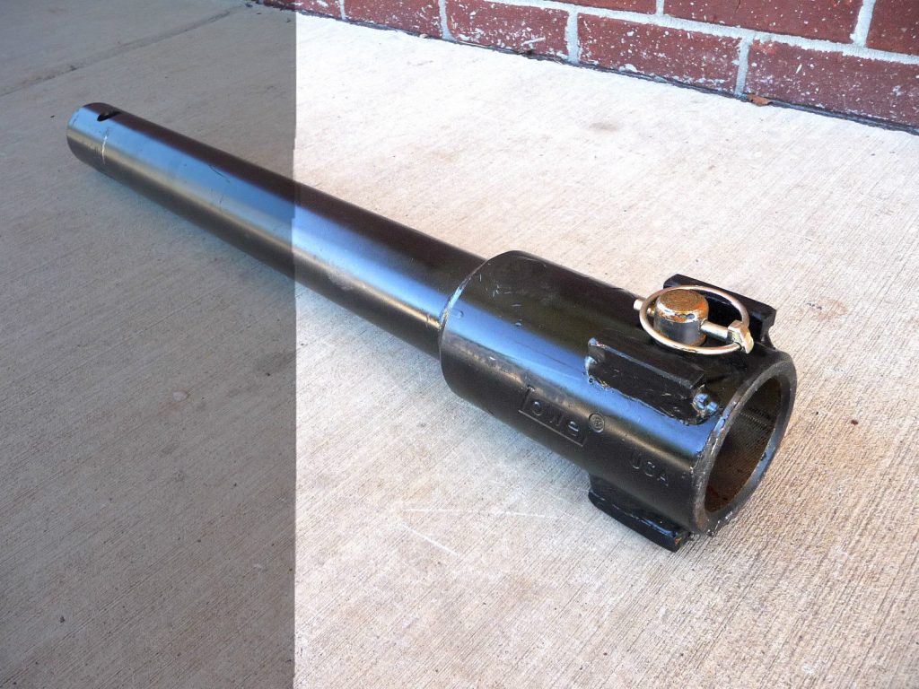 Lowe 24″ Long Auger Extension – 2-9/16″ Round Shaft – Skid Steer ...