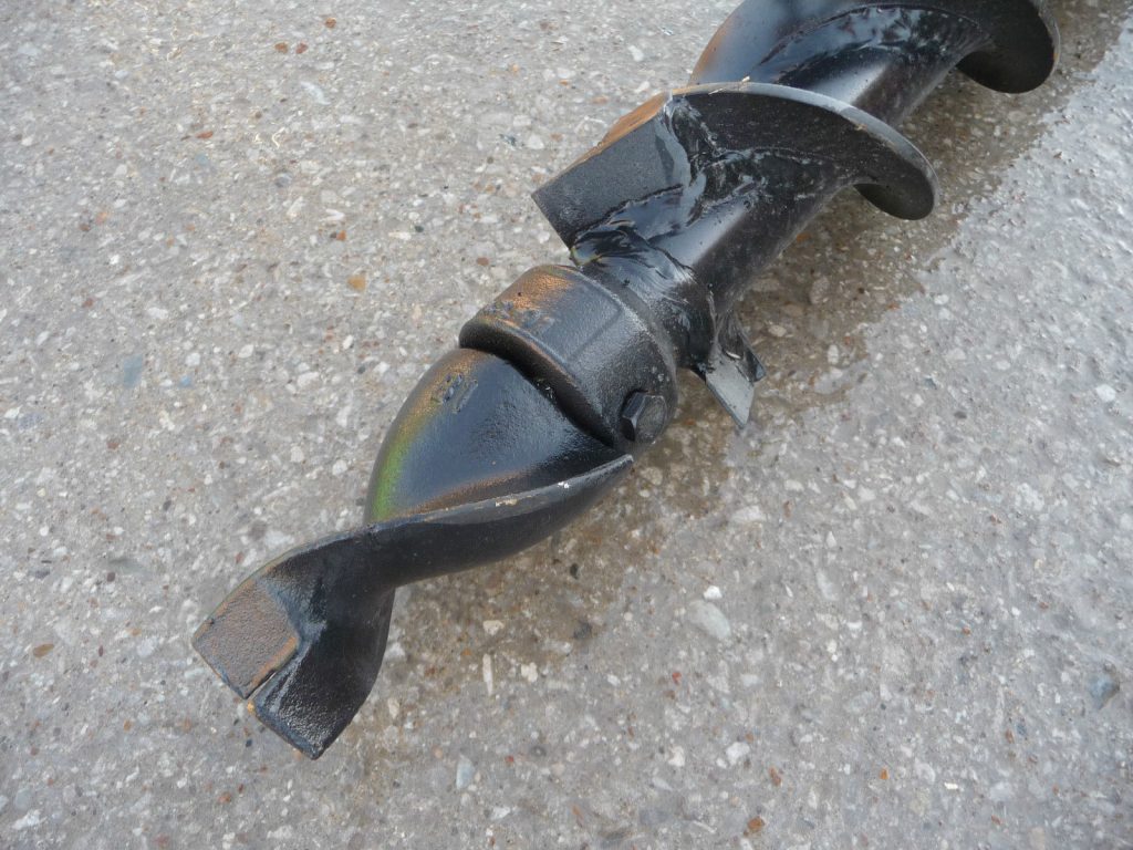 4″ Round Auger Bit – Lowe – Skid Steer Attachment Depot