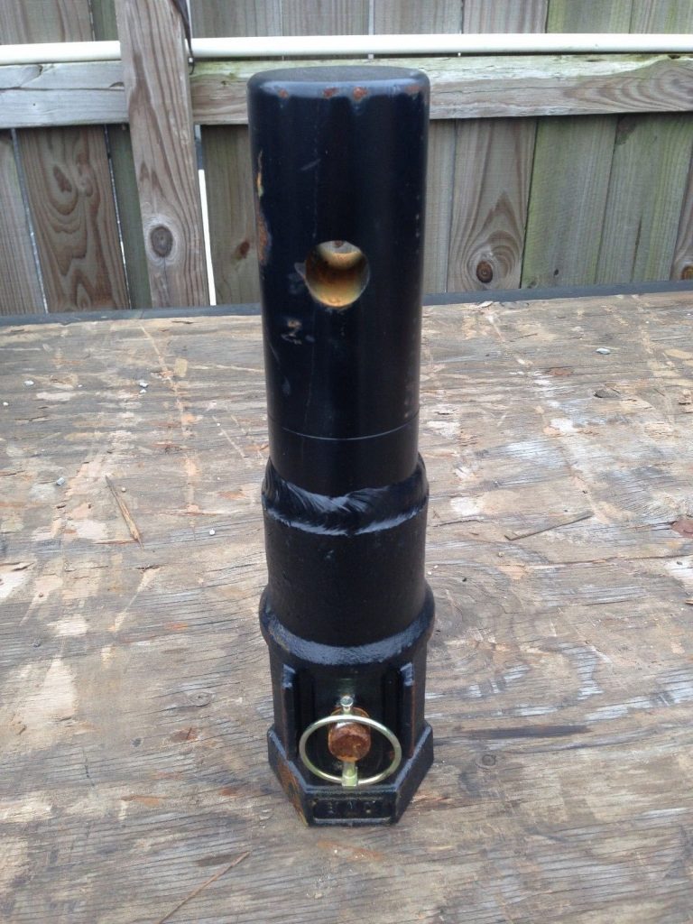 Lowe Auger Bit Adapter – 2″ Hex to 2-9/16″ Round – Skid Steer ...