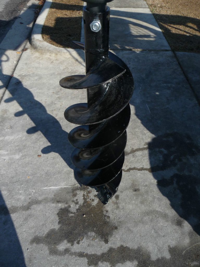12″ Round Auger Bit – Lowe – Skid Steer Attachment Depot