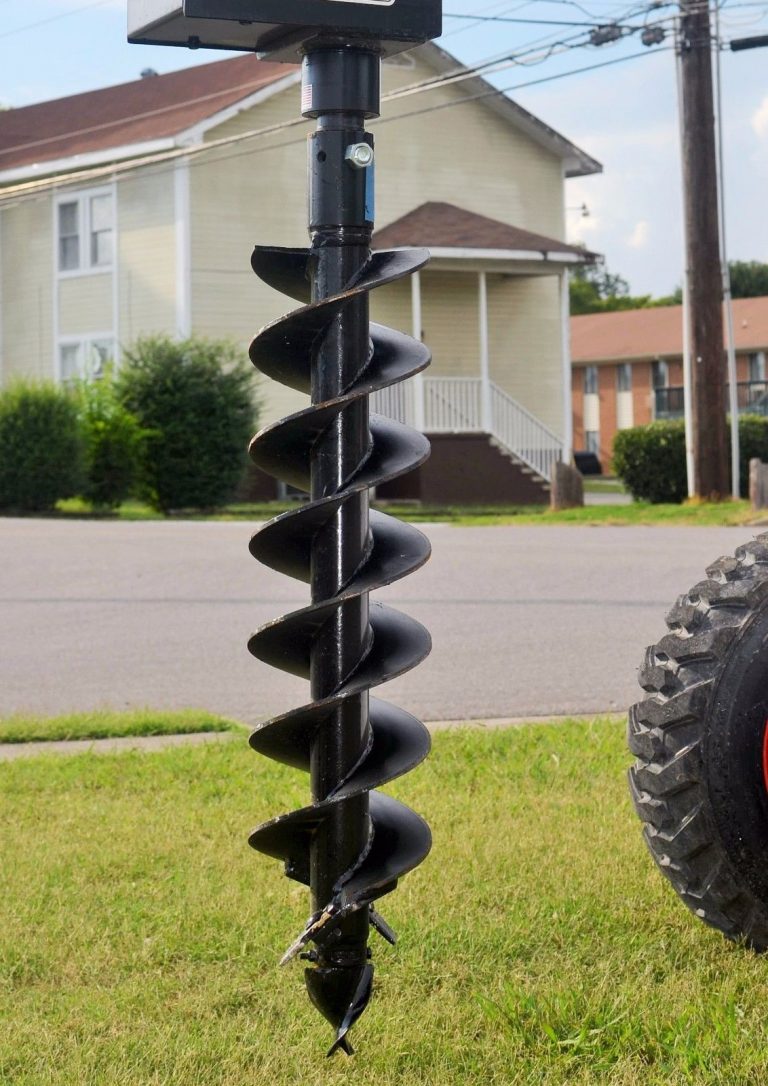 9″ Round Auger Bit – Lowe – Skid Steer Attachment Depot