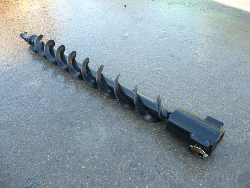 4″ Round Auger Bit – Lowe – Skid Steer Attachment Depot