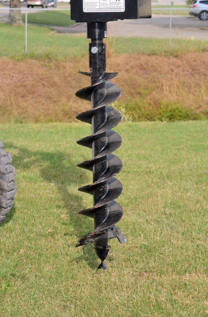 9″ Round Auger Bit – Lowe – Skid Steer Attachment Depot