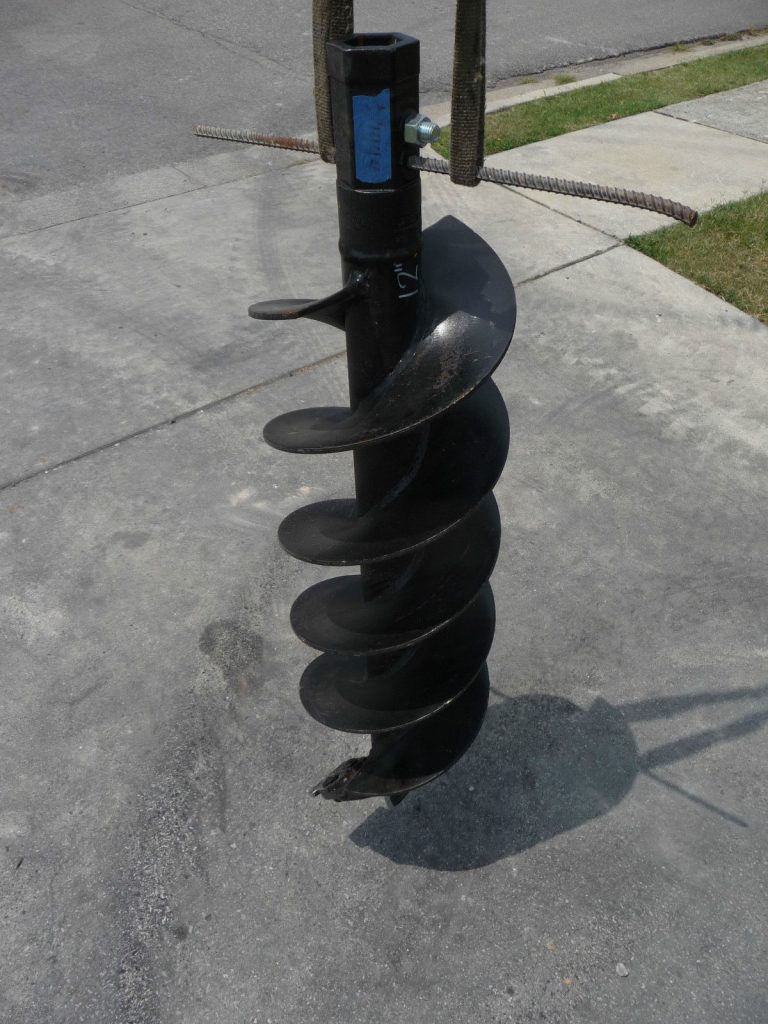 12″ Hex Auger Bit – Lowe – Skid Steer Attachment Depot
