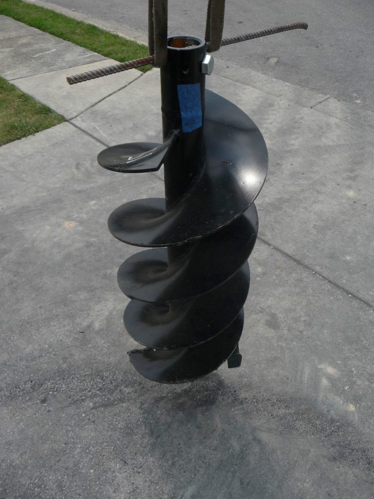15″ Round Auger Bit – Lowe – Skid Steer Attachment Depot