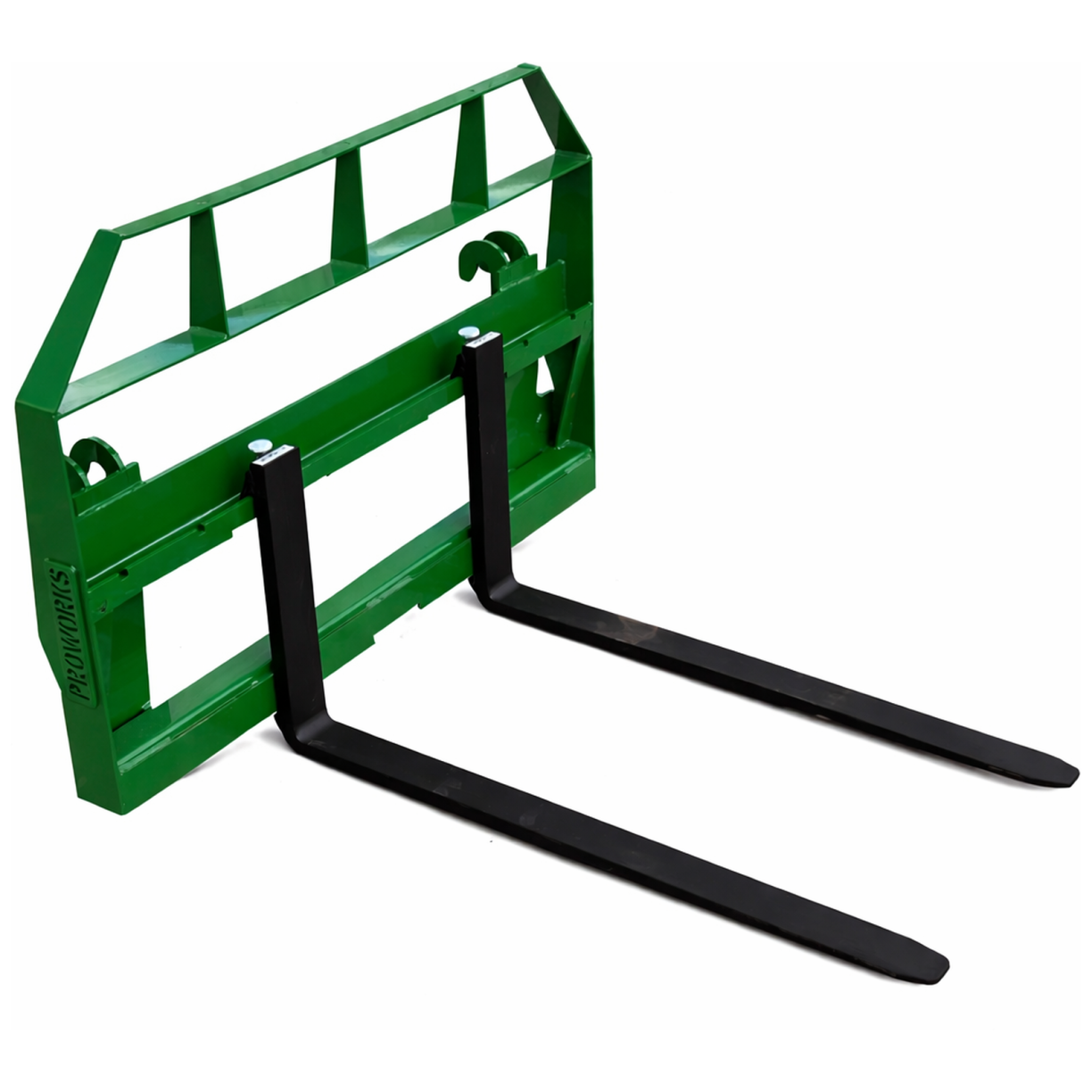 PROWORKS 42″ 2,200 Pound Compact Tractor Pallet Forks Attachment Fits ...