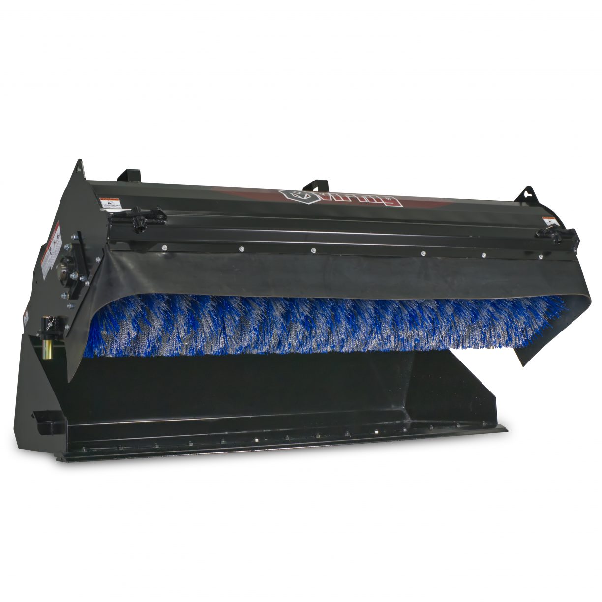 Virnig 72″ Pick Up Box Sweeper Broom Attachment – Skid Steer Attachment ...