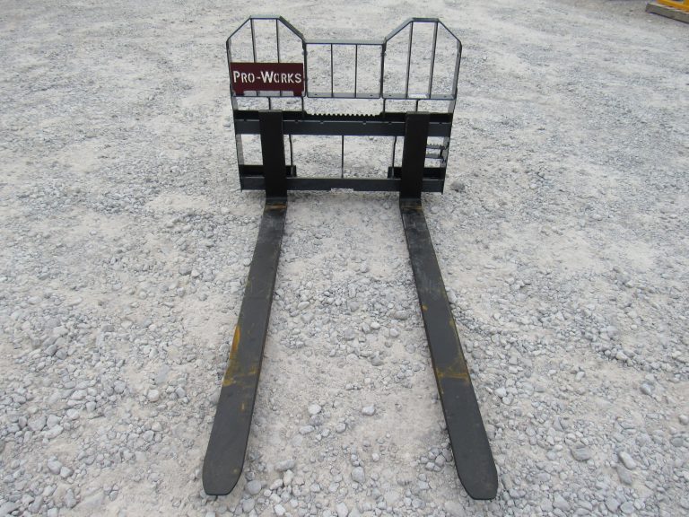 Severe Duty Pallet Fork Frame with 72″ 6,000 Pound Pallet Forks – Skid ...