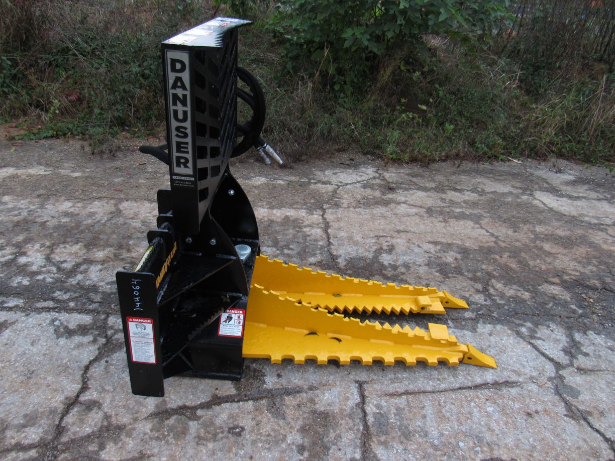 Danuser Intimidator Tree and Post Puller with Side Teeth Fits Skid ...