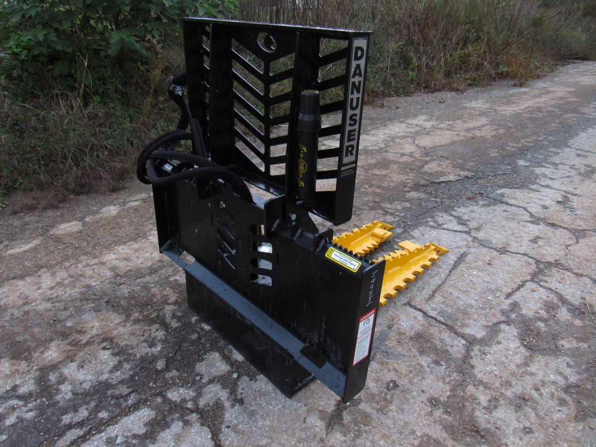 Danuser Intimidator Tree and Post Puller with Side Teeth Fits Skid ...