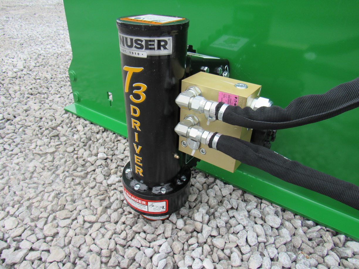 Danuser T3 Tee Post Driver 3″ Diameter Oil Field Posts John Deere ...