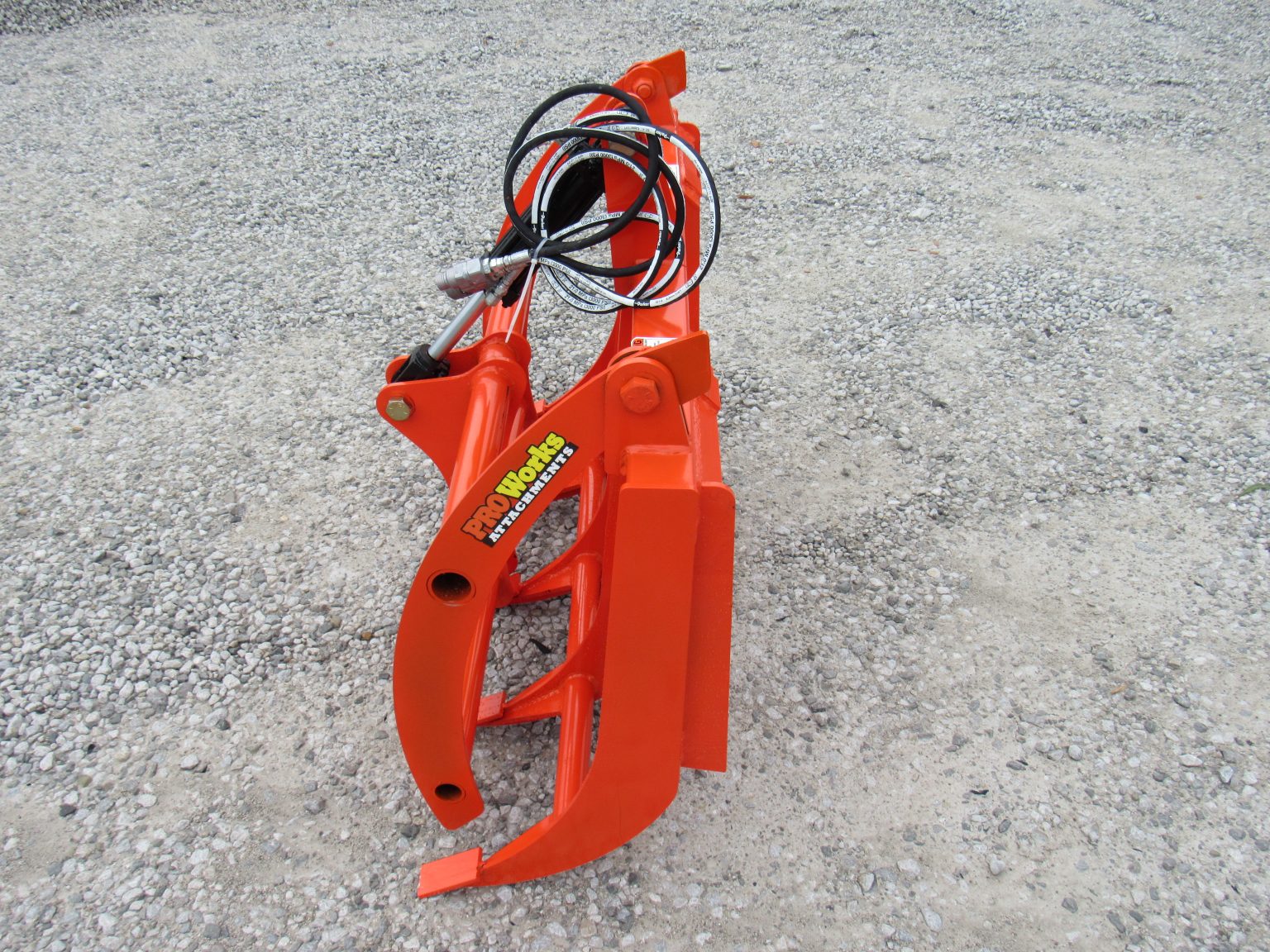 48″ Compact Tractor Root Rake Clam Grapple Attachment Fits Skid Steer ...