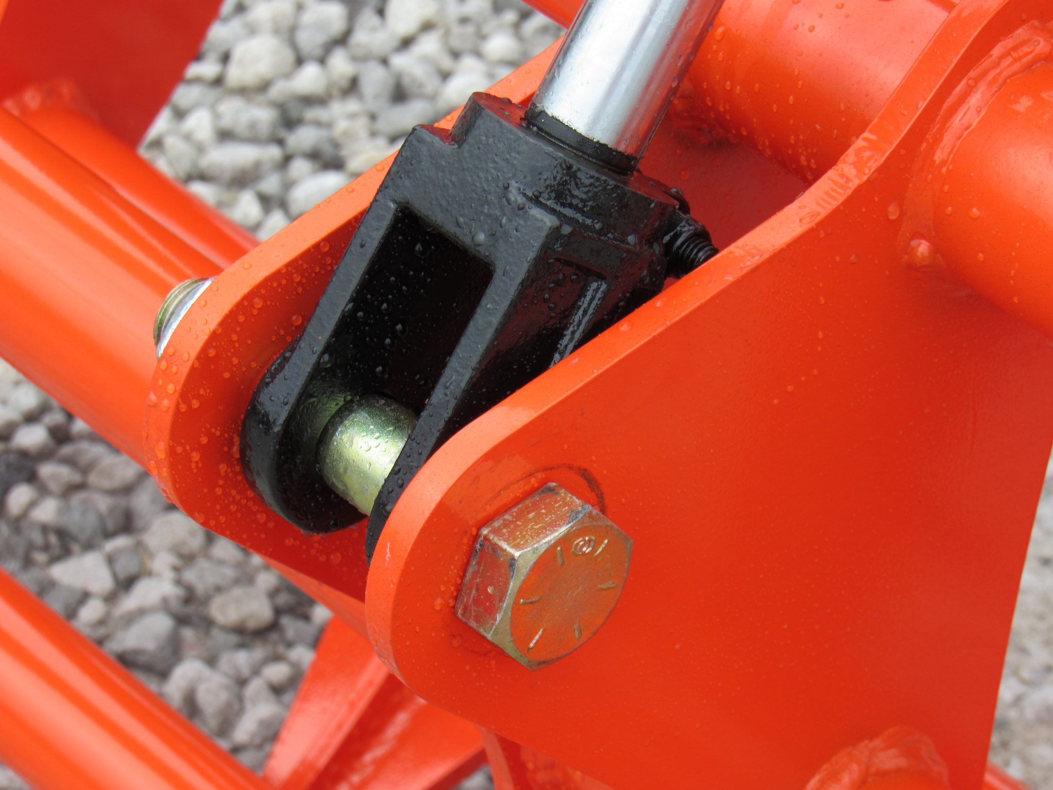 48″ Compact Tractor Root Rake Clam Grapple Attachment Fits Skid Steer ...