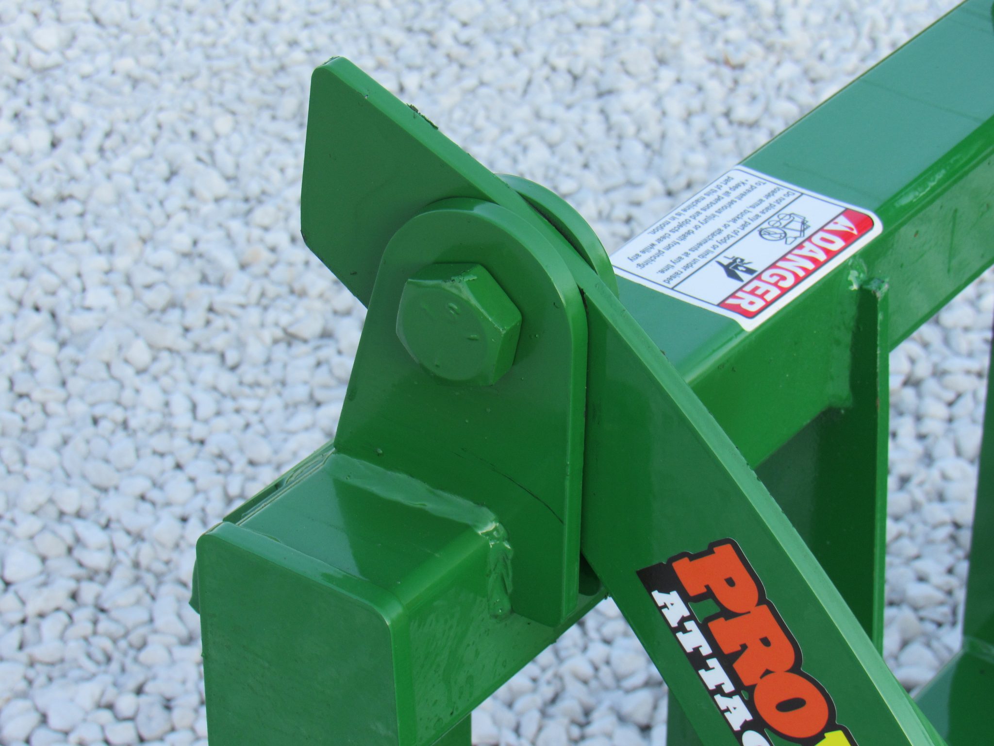 48″ Compact Tractor Root Rake Clam Grapple Fits John Deere Loader ...