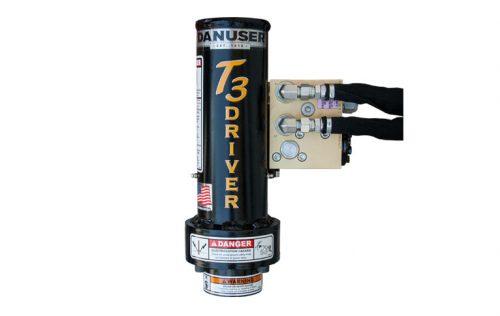 Danuser T3 Tee Post Driver 3″ Diameter Oil Field Posts Driver With Weld ...