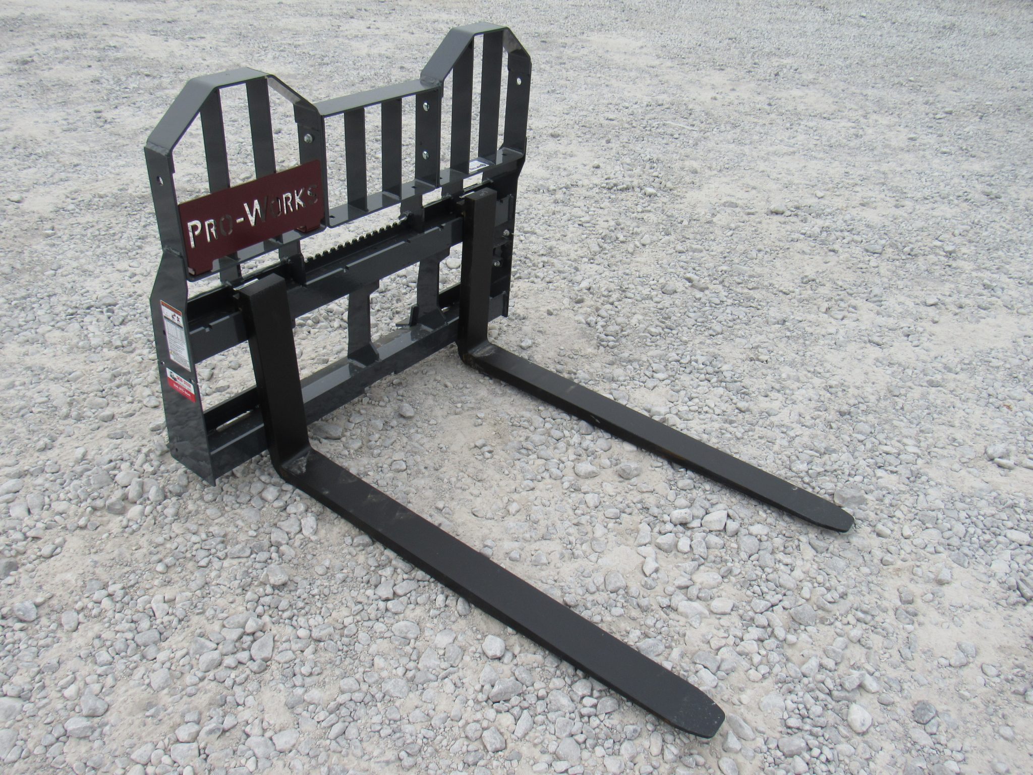 Severe Duty Pallet Fork Frame with 48″ 5,500 Pound Pallet Forks – Skid ...