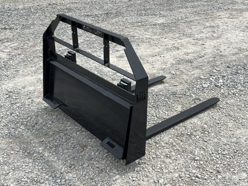 Pallet Fork Frame with 42″ 2,200 Pound Pallet Forks Fits ASV Terex RC30 ...