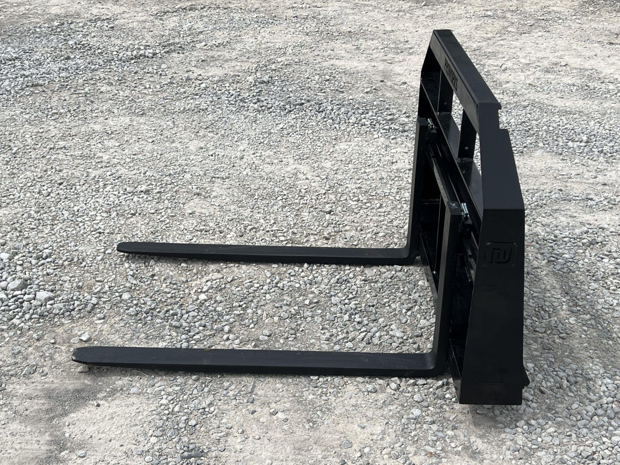 Pallet Fork Frame with 42″ 2,200 Pound Pallet Forks Fits ASV Terex RC30 ...