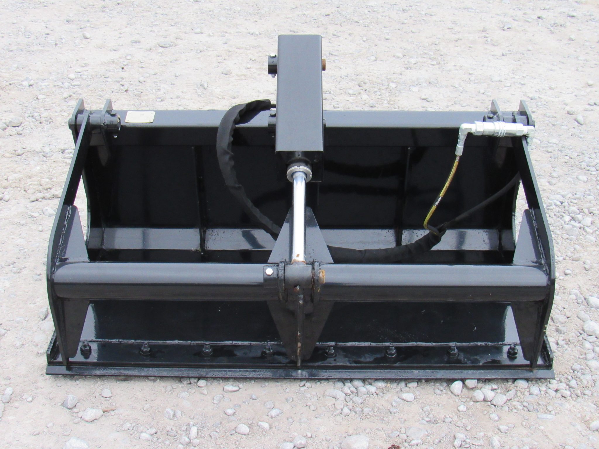 48″ Heavy Duty Smooth Bucket Grapple Attachment Fits Mini Skid Steer ...