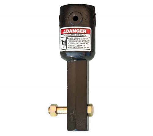Danuser Auger Bit Adapter – 2-9/16″ Round to 2″ Hex – Part 10923 – Skid ...
