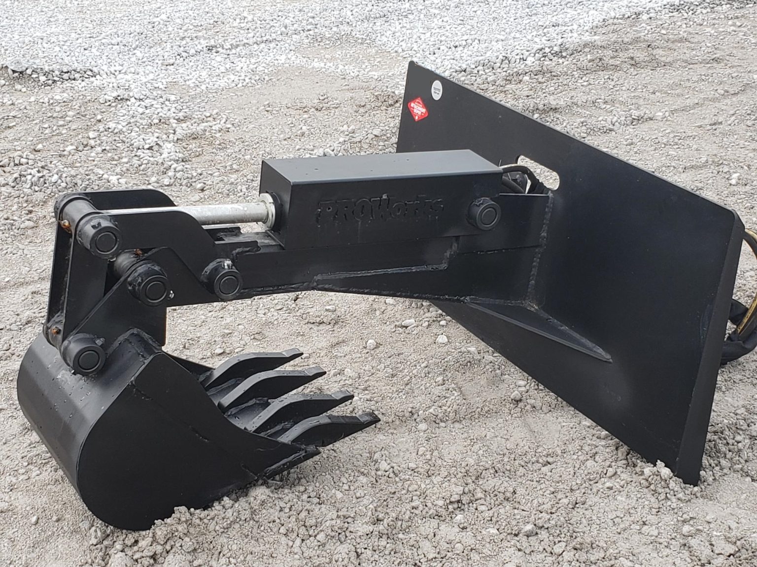 Backhoe Attachment with 12″ Bucket Fits Bobcat MT Mounting System ...