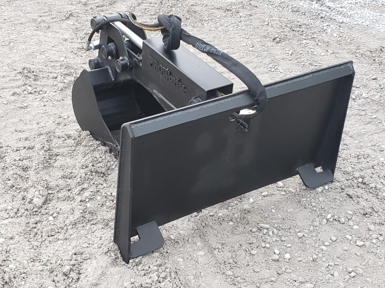 Backhoe Attachment with 12″ Bucket Fits Bobcat MT Mounting System ...