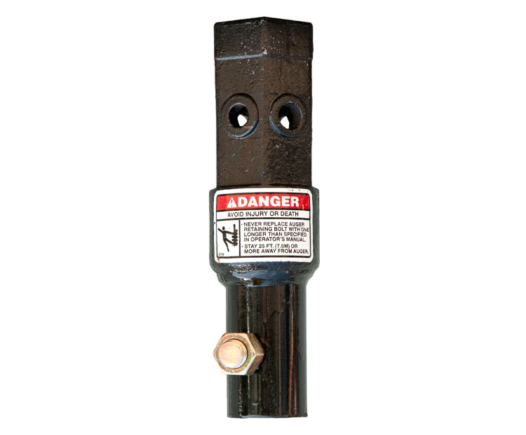Danuser Auger Bit Adapter 2 Hex To 2 9 16 Round Part 10921 Skid 