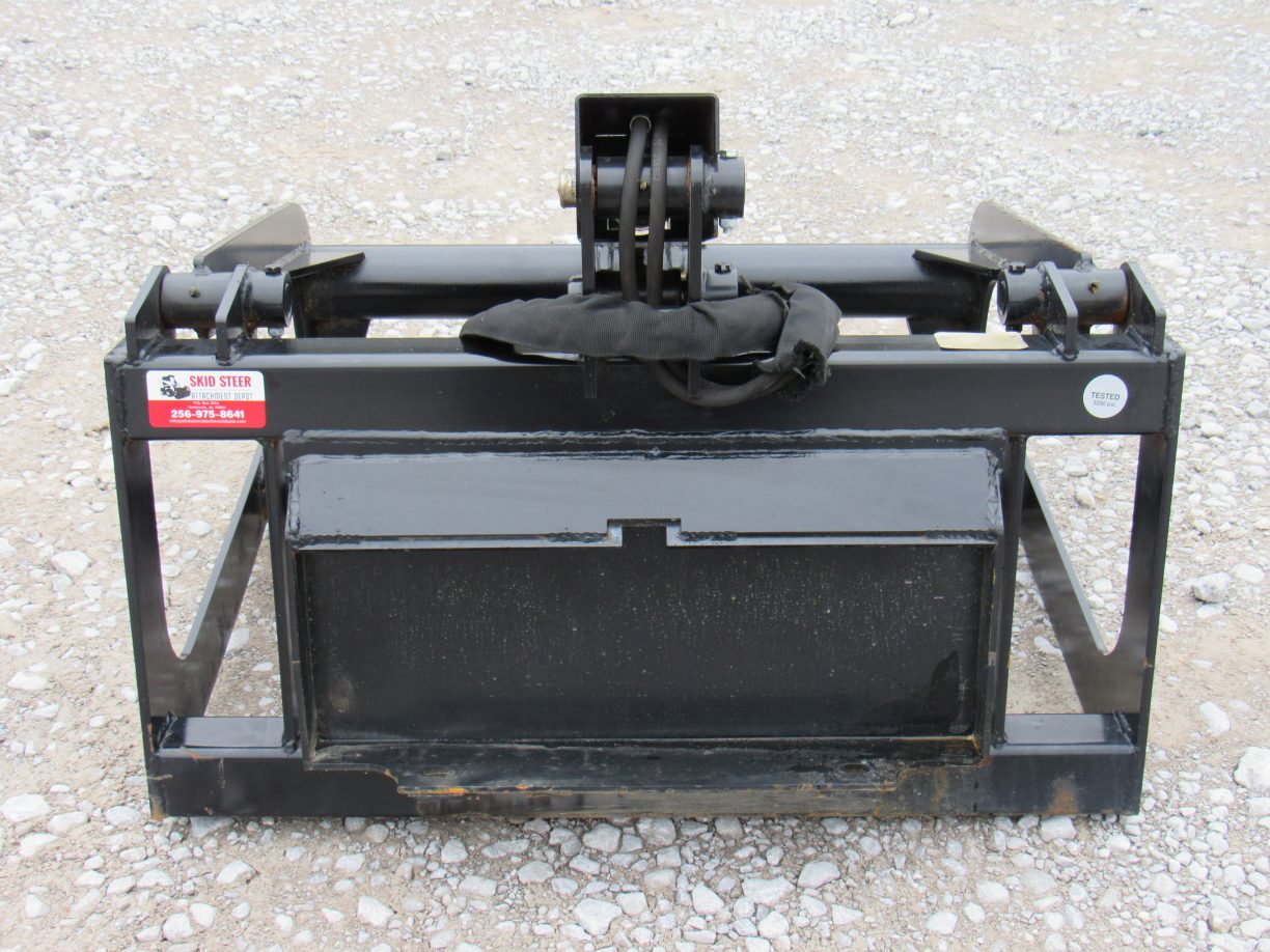 36″ Heavy Duty Root Bucket Grapple Attachment Fits Mini Skid Steer ...