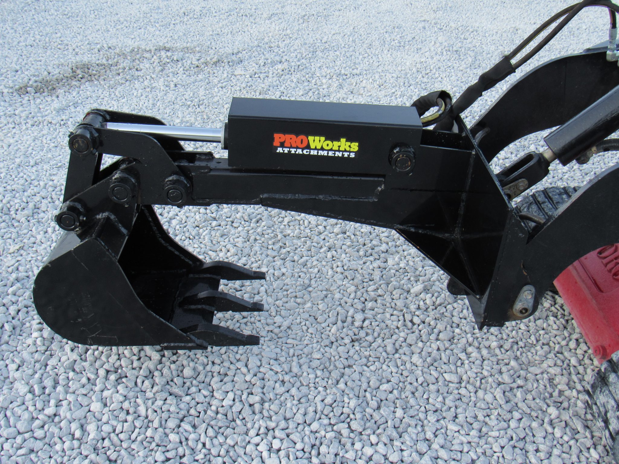 Backhoe Attachment with 12″ Bucket Fits Mini Skid Steer – Skid Steer ...