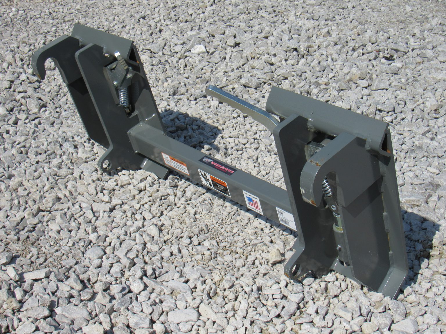 Euro Global Quickie Tractor Loader to Skid Steer Quick Attach Adapter ...