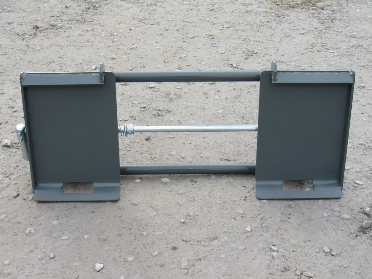 Skid Steer Quick Attach to Euro Global Quicke Loader Adapter 835020 ...