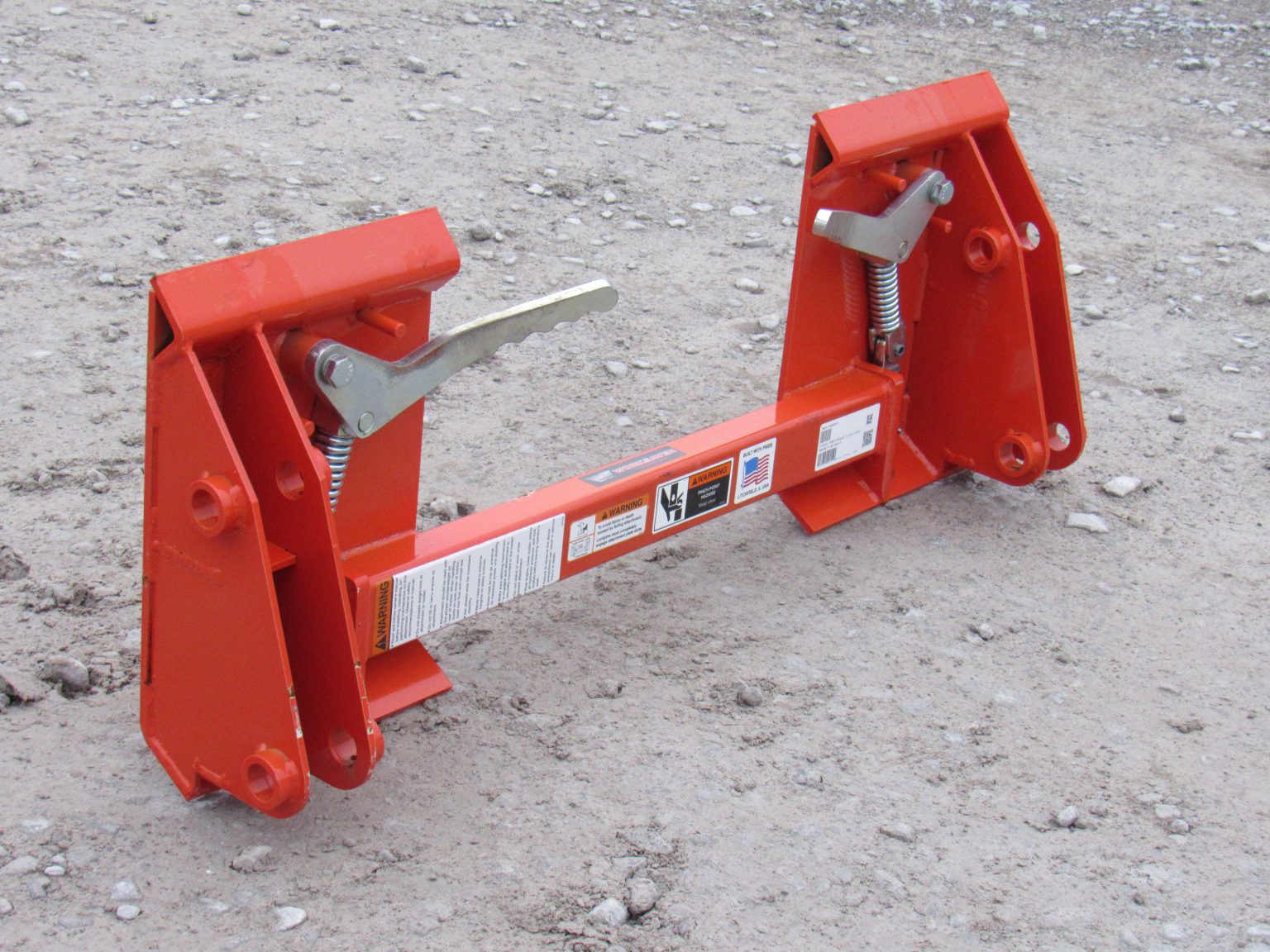 Kubota LA852 Tractor Loader to Skid Steer Quick Attach Adapter 832915 ...