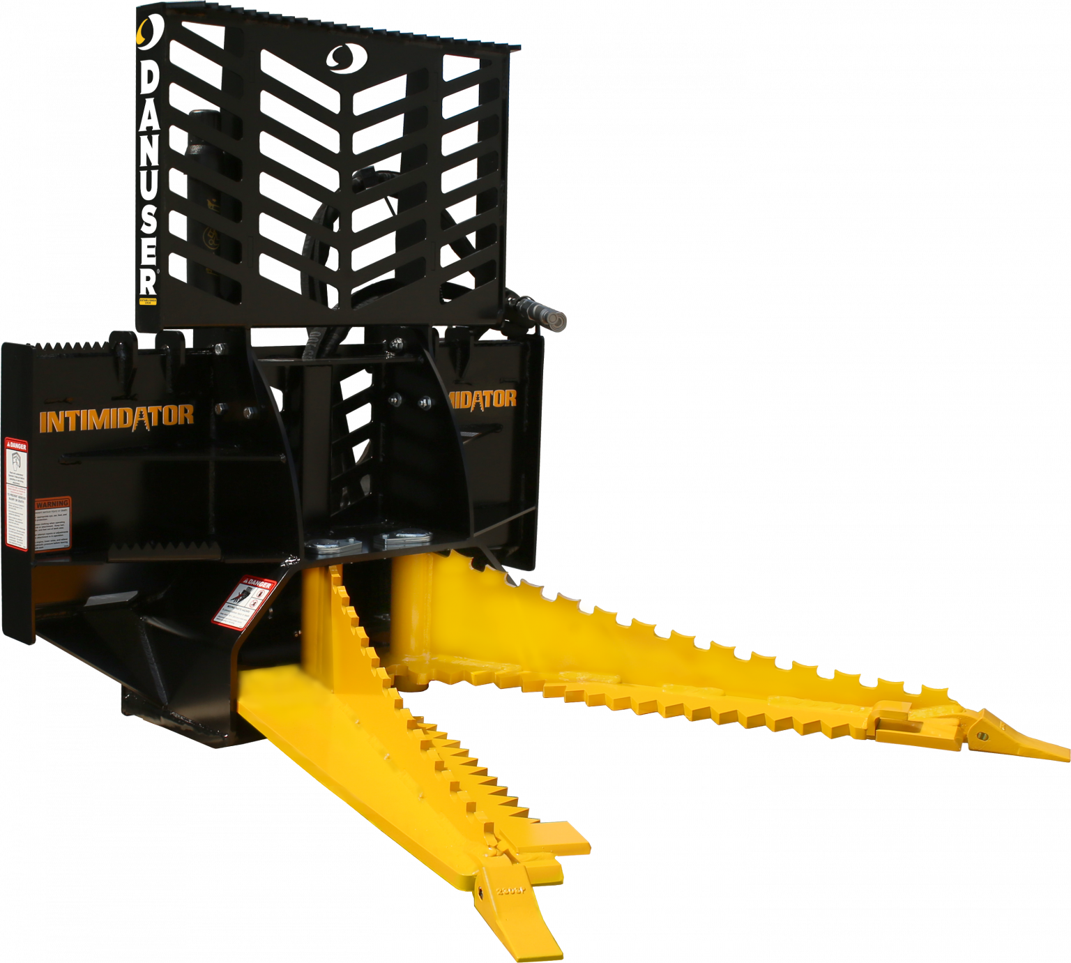 Danuser Intimidator Tree and Post Puller Fits Skid Steer Quick Attach ...
