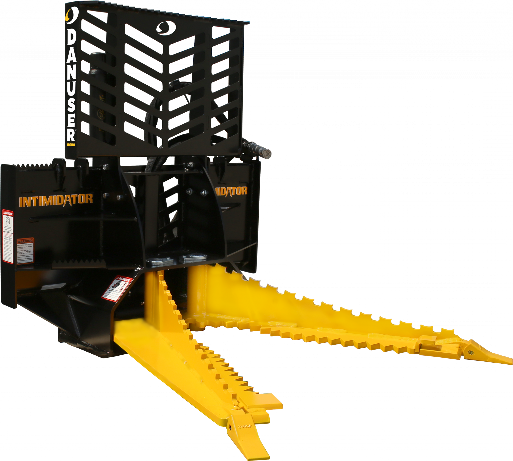Danuser Intimidator Tree and Post Puller Fits Skid Steer Quick Attach ...