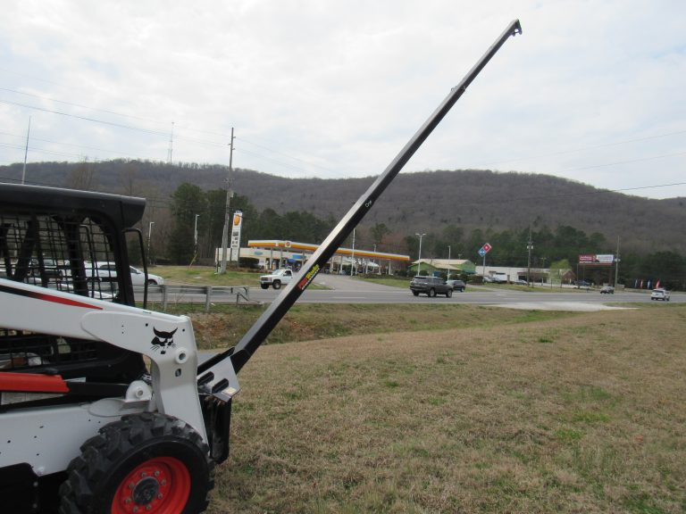 21′ Manual Telescopic Boom Pole Fits Skid Steer Quick Attach – Skid ...